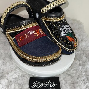 Custom Bling Designs for Women's Crocs | Women's Clogs| Customcrocs ...