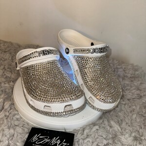 My Handmade Personalized Rhinestone Custom Clogs for My Style ...