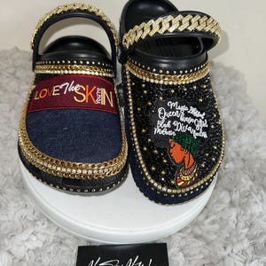 Custom Bling Designs for Women's Crocs | Women's Clogs| Customcrocs ...