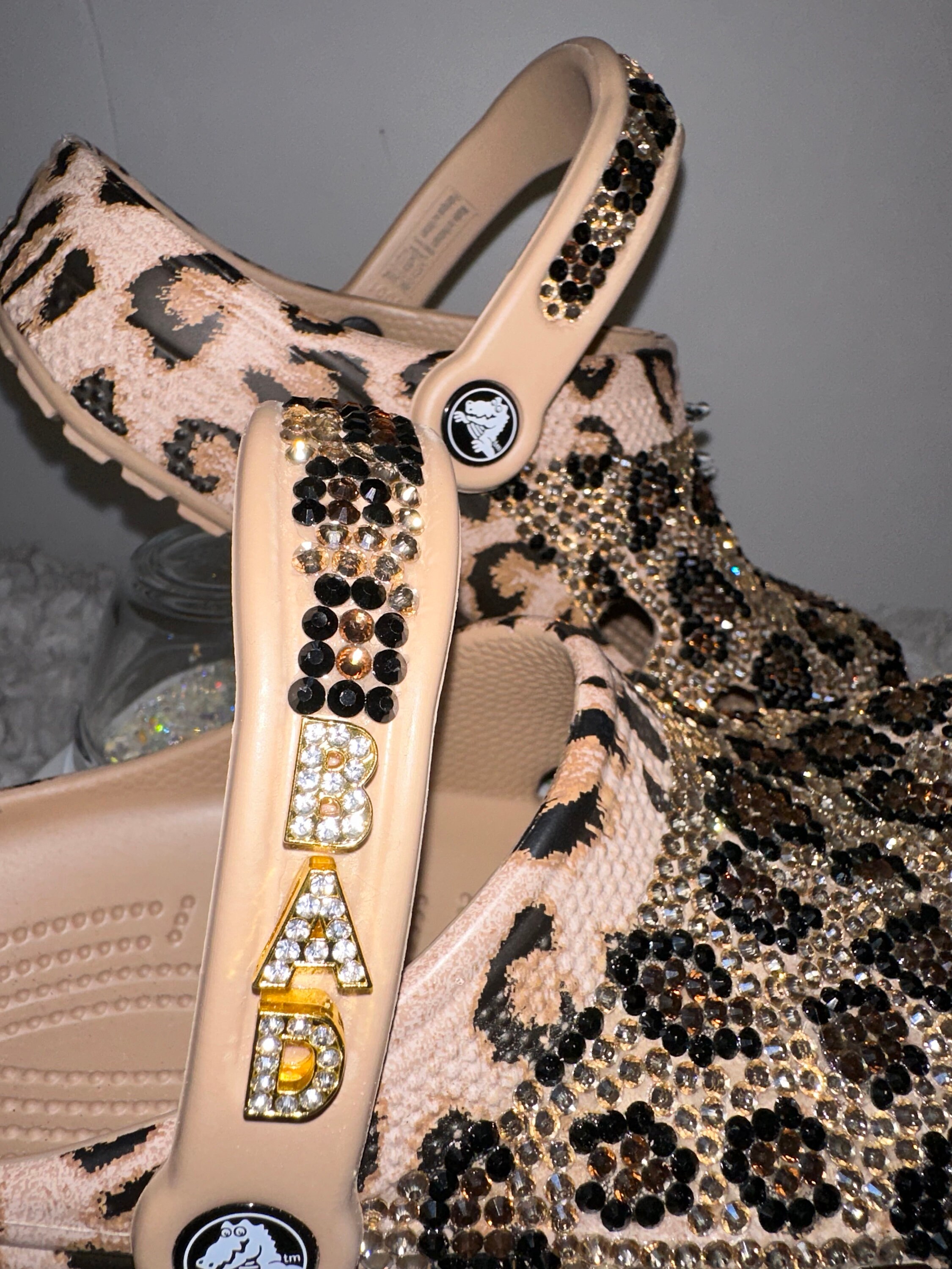 Custom Bling Designs for Women's Clogs Bedazzled Crocs - Etsy