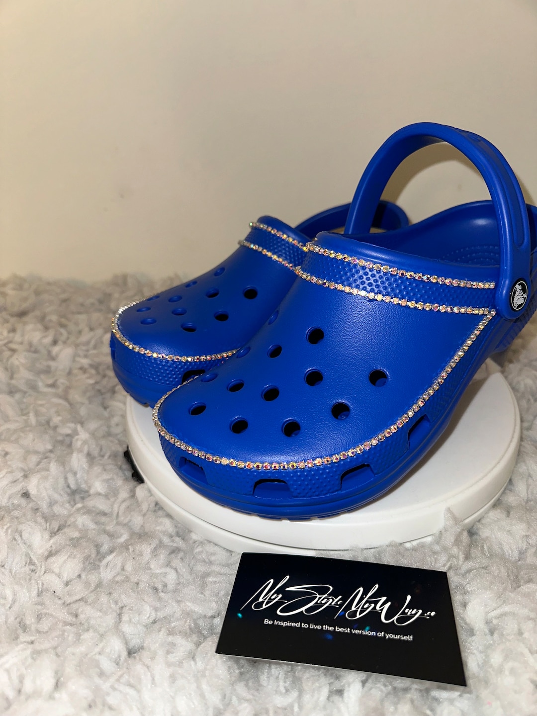 Freestyle Bling Crocs | 1908 Sorority | Alpha Kappa Alpha Sorority | - Etsy