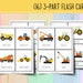 Construction Vehicles Flash Cards | Activities for Toddlers ...