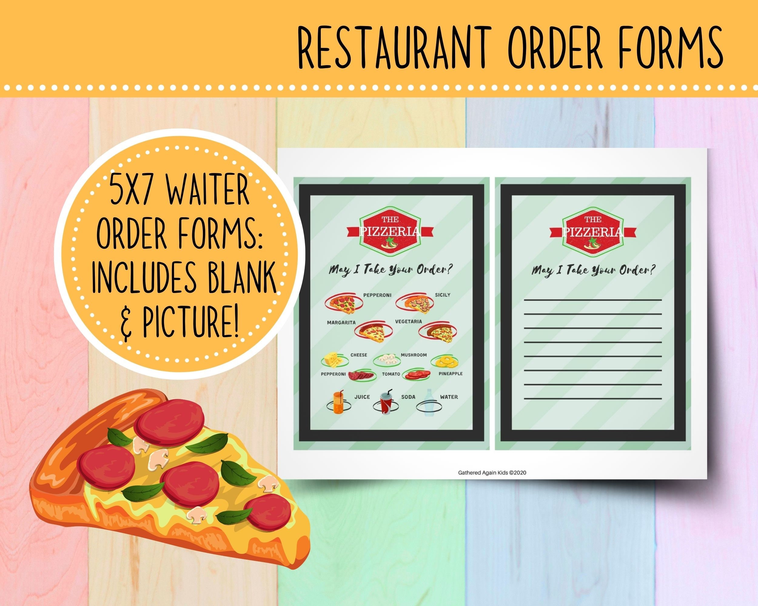 Pizza Restaurant Play Set | Play Restaurant | Pizzeria | Activities for ...
