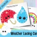 Weather Lacing Cards | Quiet Activities for Toddlers | Montessori ...
