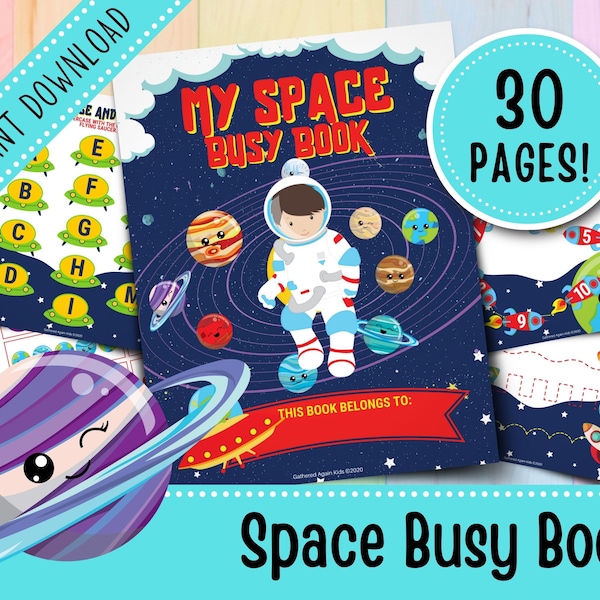 Quiet Book Space - Etsy