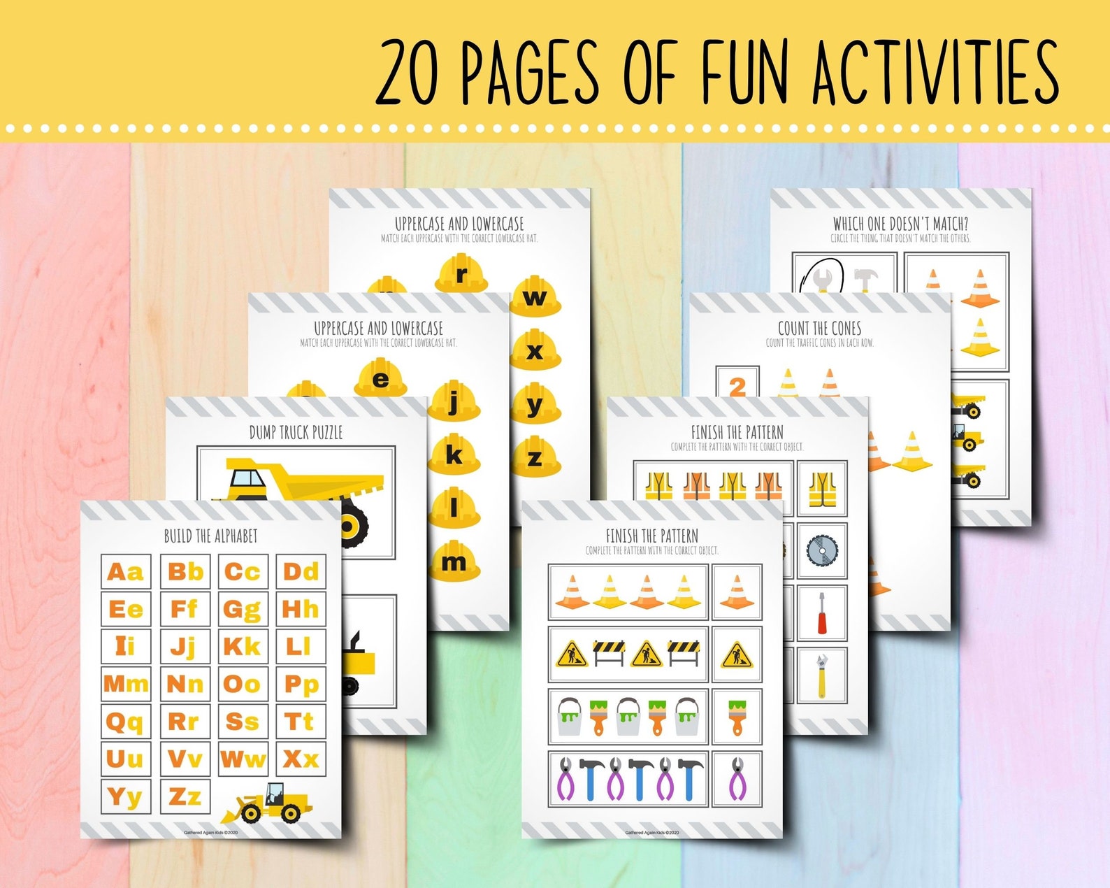 Construction Busy Book for Toddlers Busy Binder Quiet - Etsy