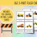 Construction Vehicles Flash Cards | Activities for Toddlers ...