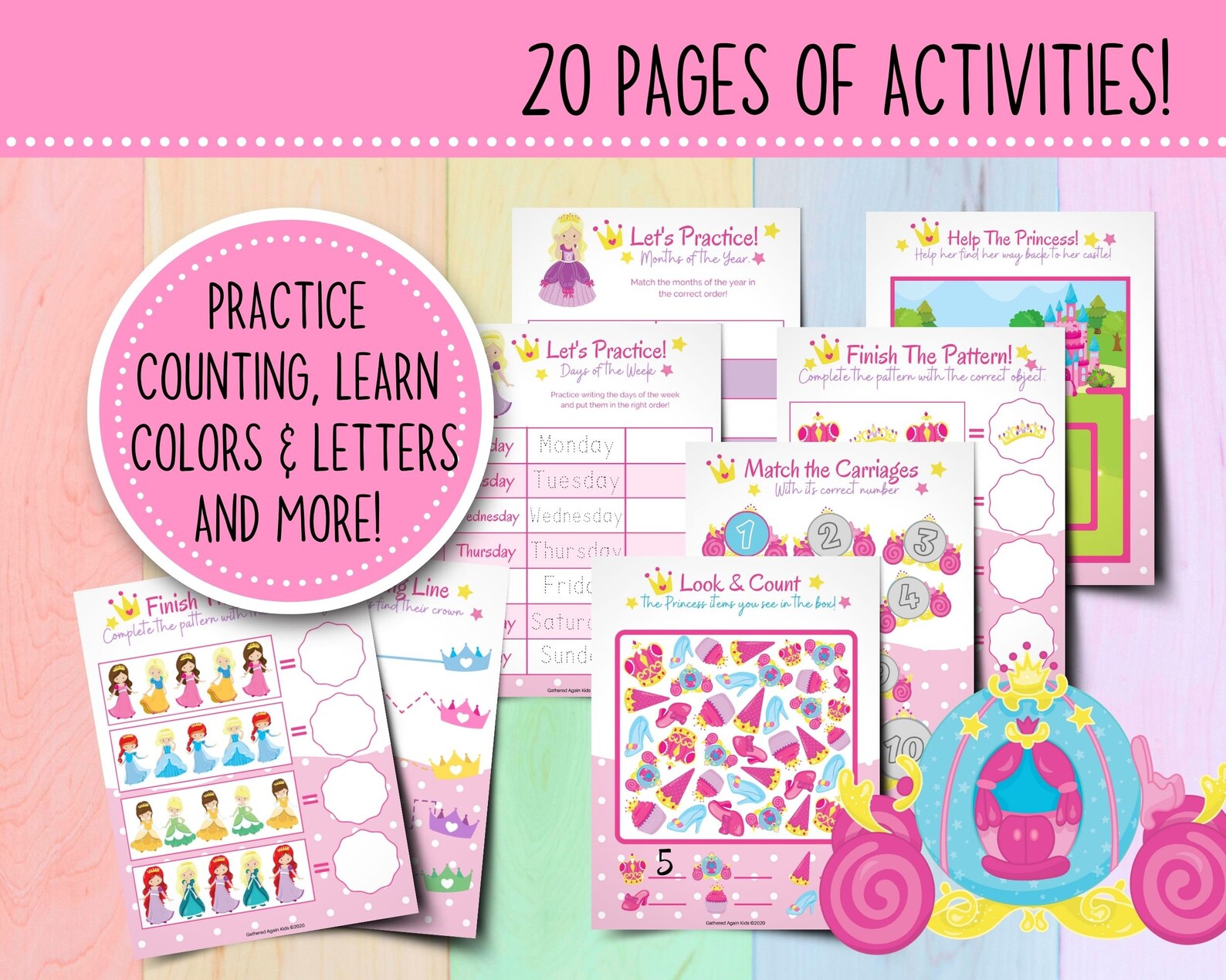 Princess Busy Book for Toddlers | Girl Busy Book | Busy Binder | Quiet ...