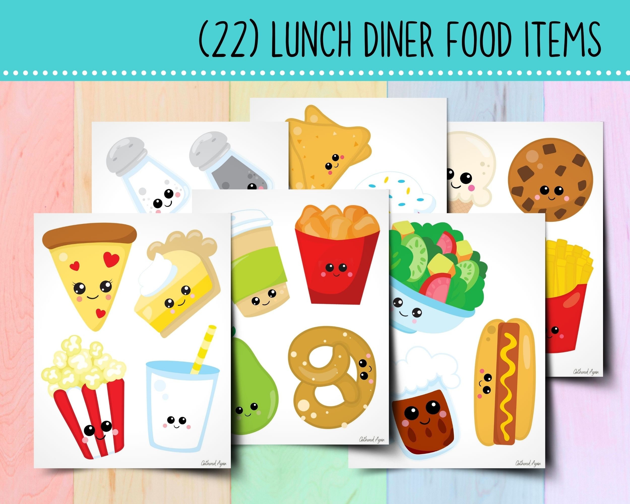 Lunch Diner Food | Play Restaurant | Fast Food | Activities for ...