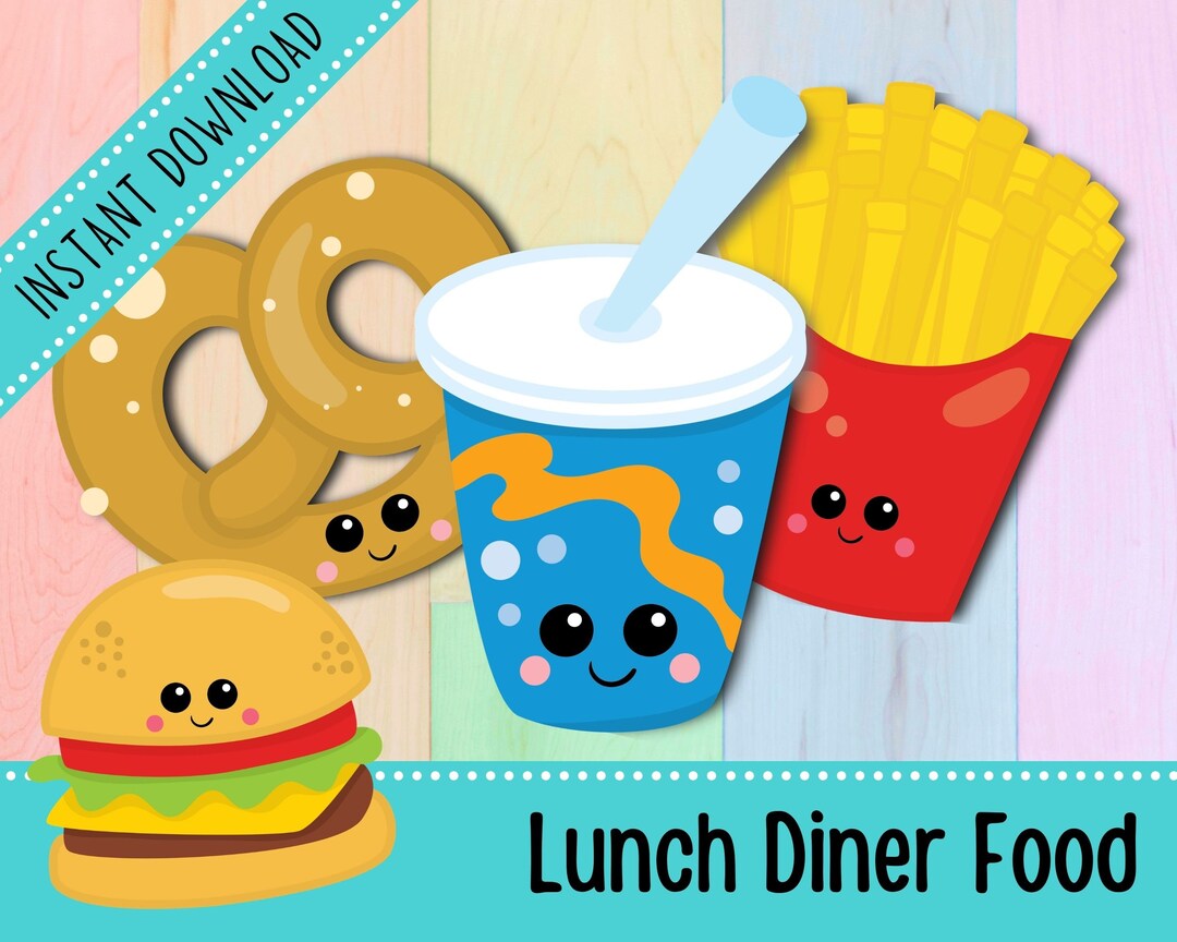Lunch Diner Food | Play Restaurant | Fast Food | Activities for ...