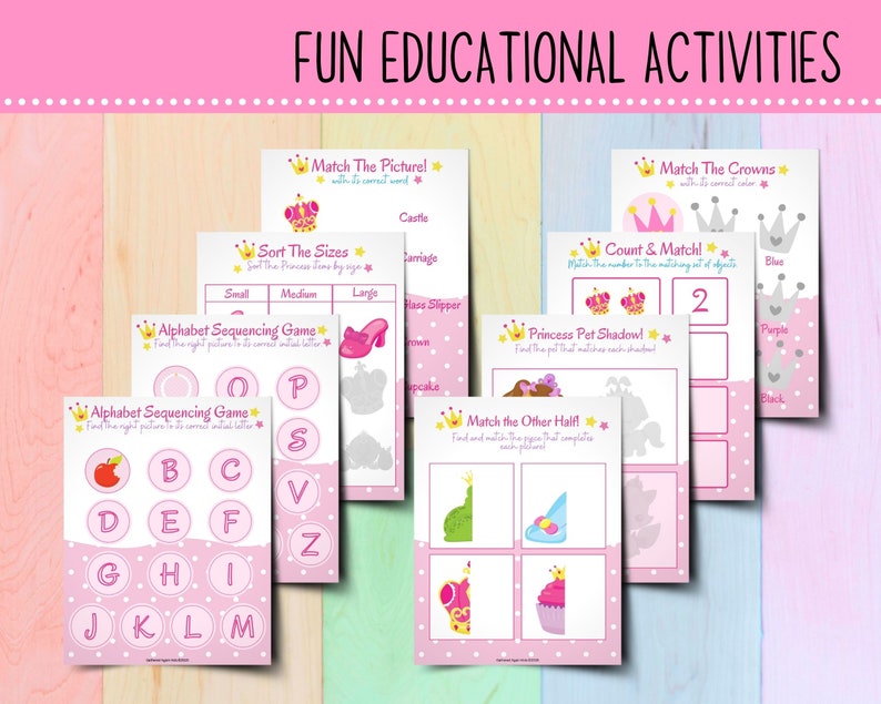 Princess Busy Book for Toddlers | Girl Busy Book | Busy Binder | Quiet ...