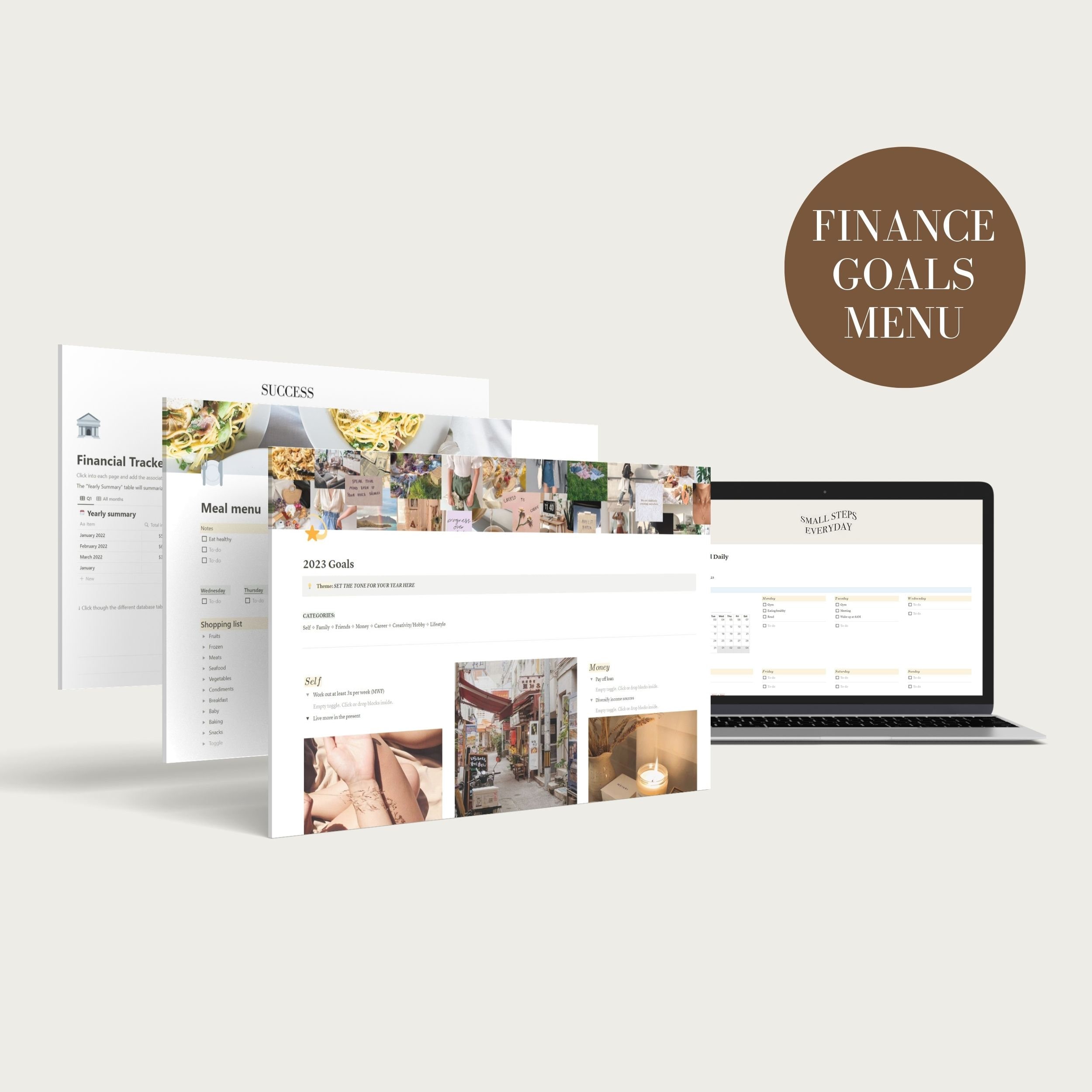 Notion Template My Life Dashboard 2025|notion All in One Life Planner ...