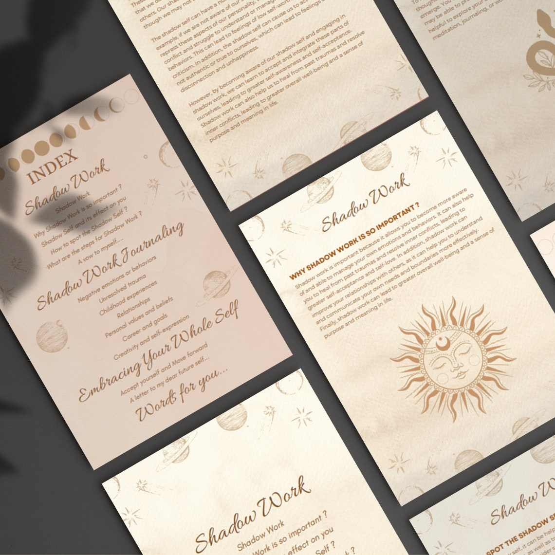 Printable Shadow Work Prompts Journal|100 Pages| Self-development ...