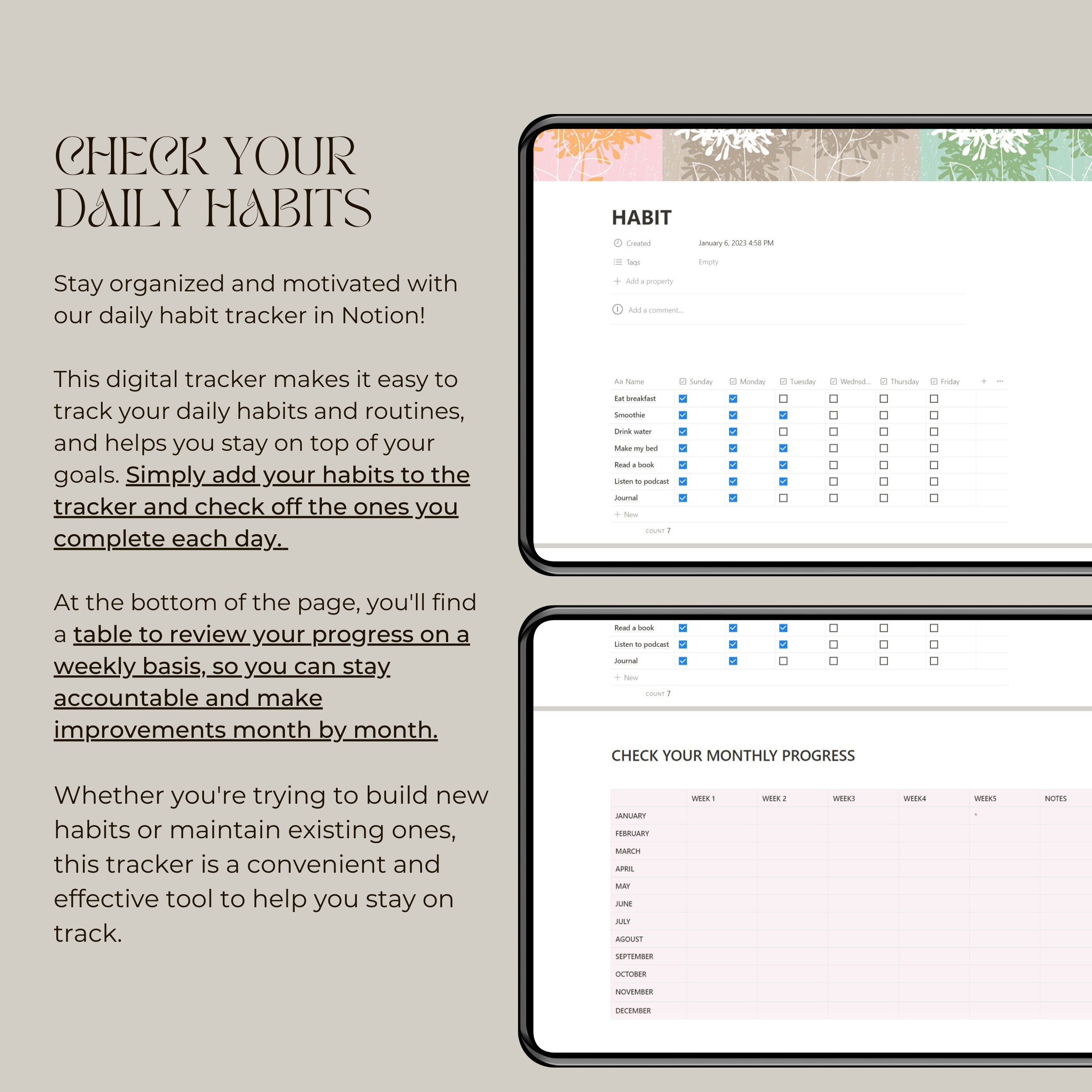 Notion Template Aesthetic Cozy All in One Notion Notion Dashboard ...