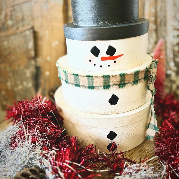 Snowman Boxes - Etsy