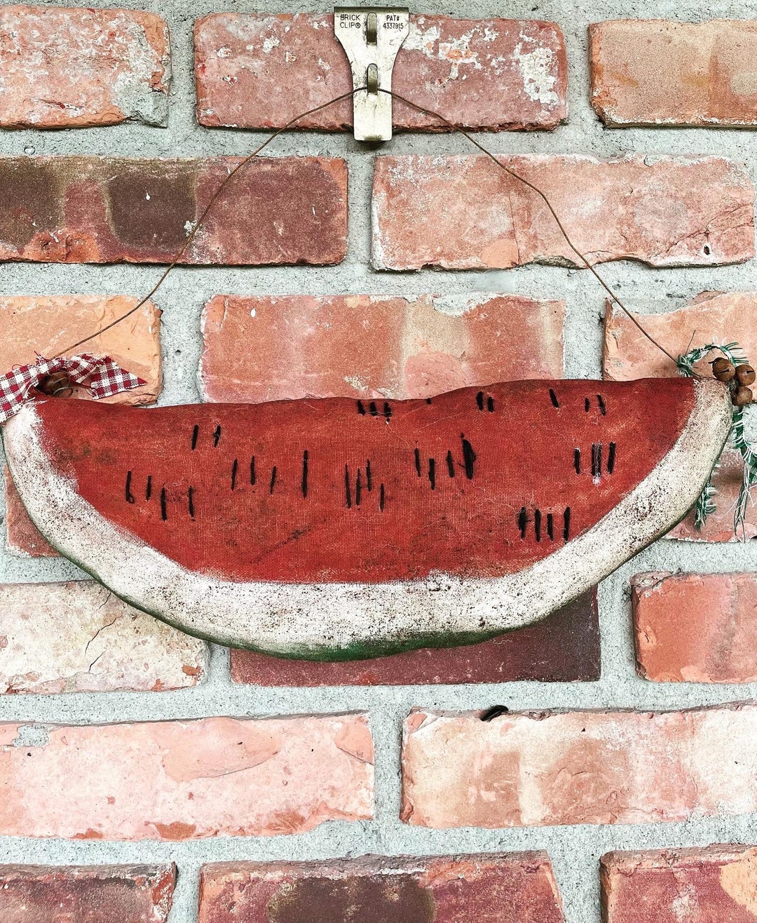 LARGE Primitive Watermelon Slice-primitive Watermelon-primitive Decor ...