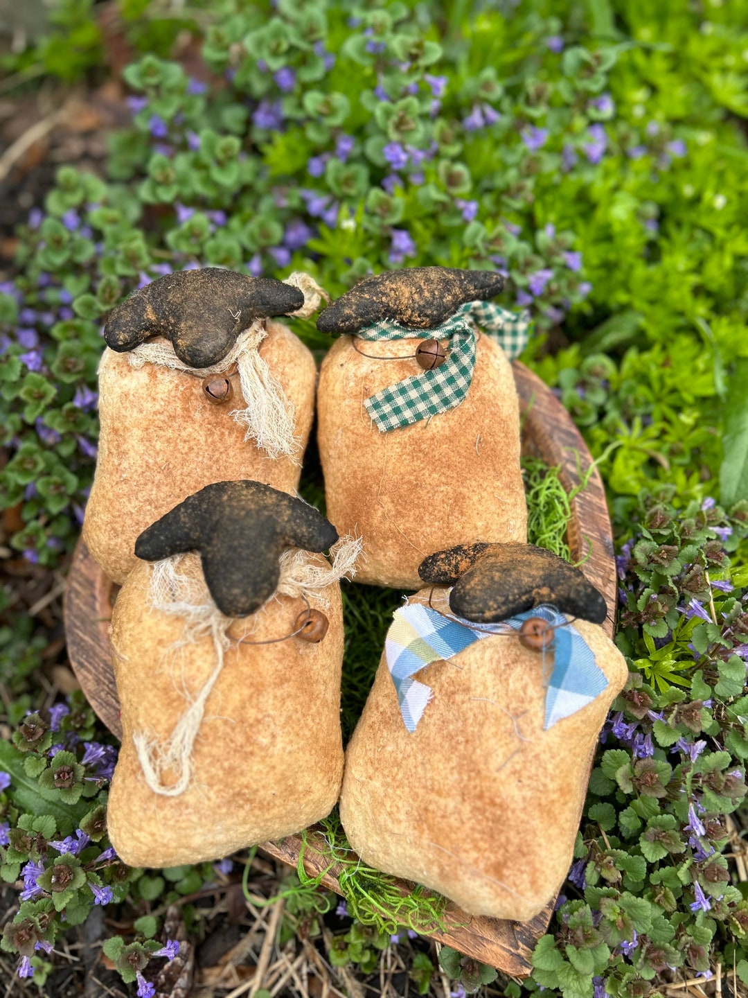 Primitive Sheep Bowl Fillers - Primitive Decor - Easter Decor - Etsy