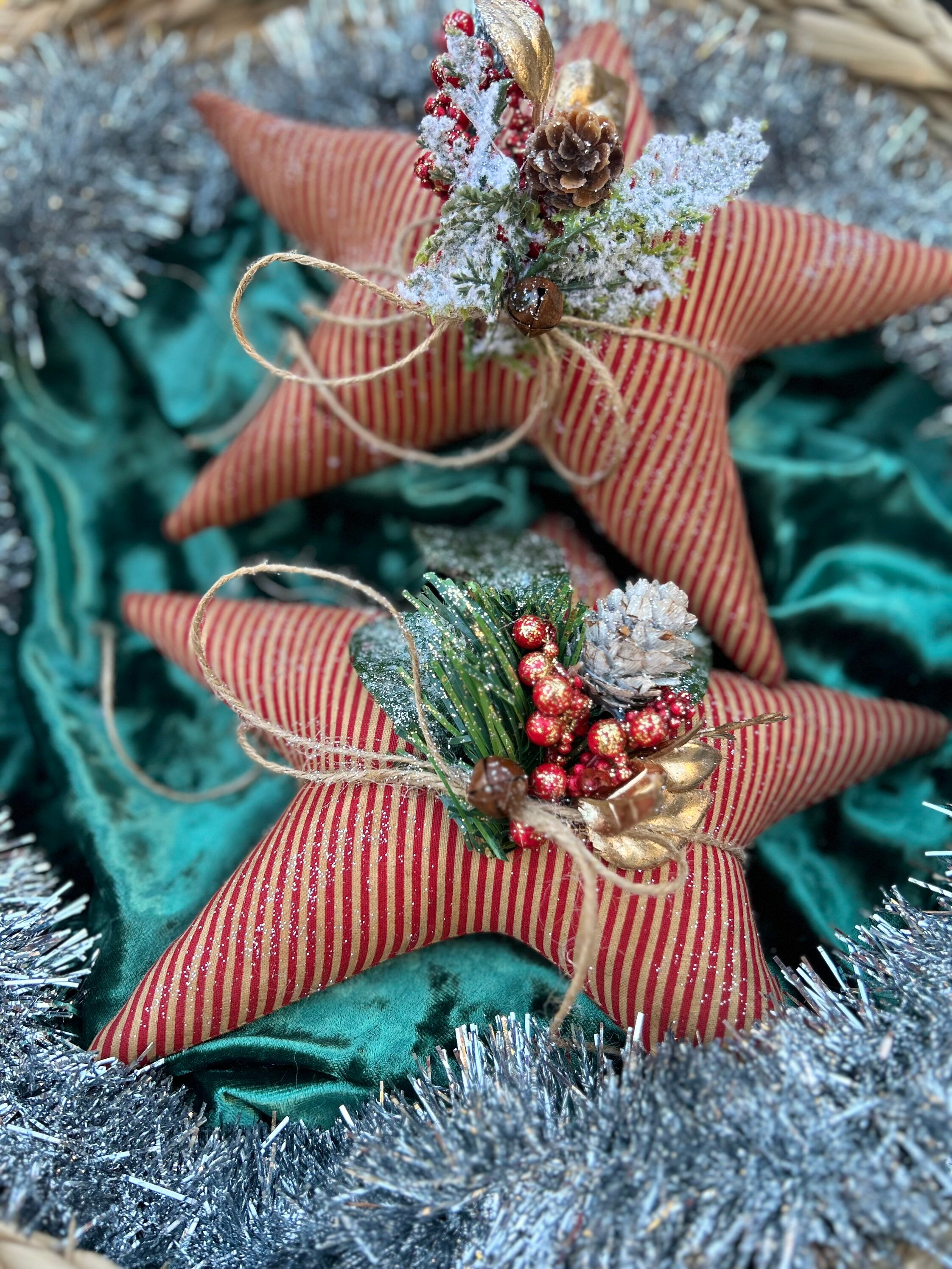 Primitive Christmas Star Ornie Christmas Decor Holiday - Etsy