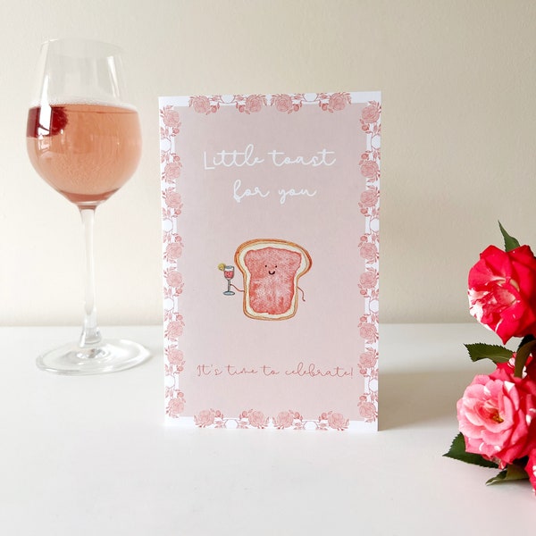 Toast to You Congratulations - Etsy