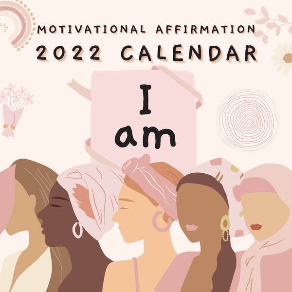 Positive Affirmations Calendar - Etsy