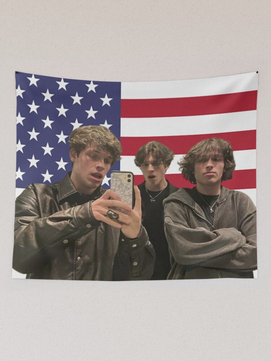 Sturniolo Triplets Wall Tapestry, Sturniolo Brothers Wall Hanging ...