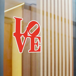 Philly LOVE Sticker, City of Brotherly LOVE Decal for Cars, Laptops ...