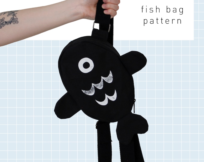 Jark Bag (jean Shark) - Etsy