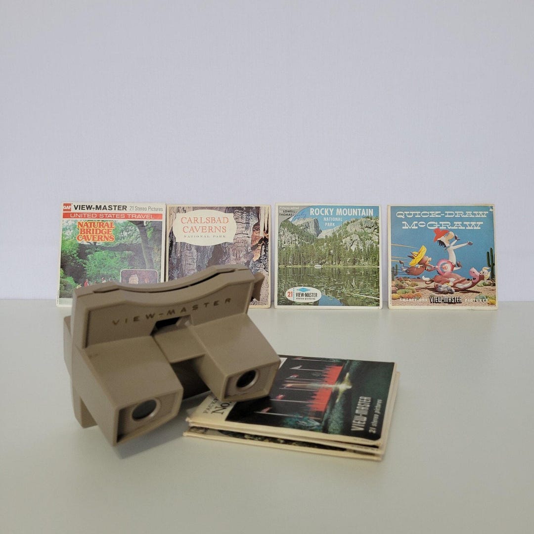 Vintage Sawyers View-master With 7, 3 Reel Set Packets - Etsy