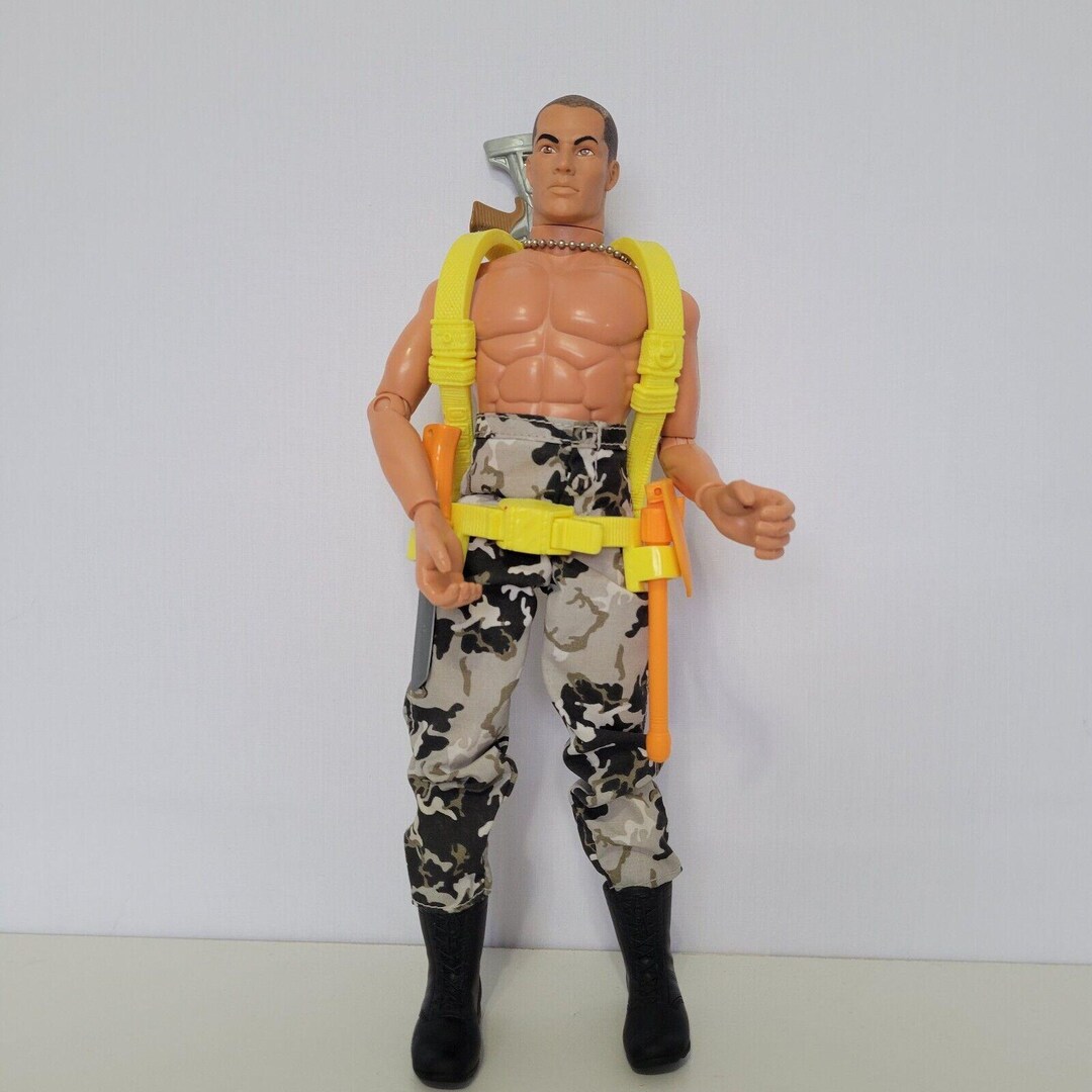 1996 GI Joe Action Figure Backpack Gun Shovel Knife, 12 In, Hasbro - Etsy