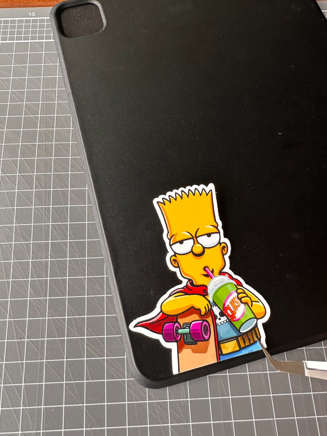 Bart Simpson Vinyl Sticker - Etsy