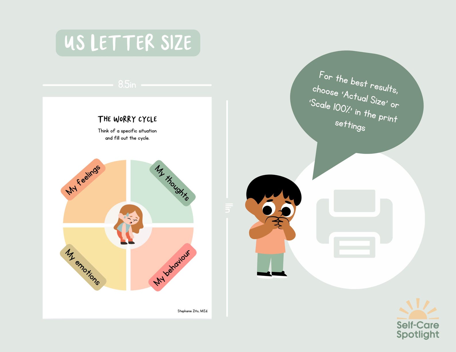 Big Feelings Workbook for Kids - 36 Pages - Self-help - Emotions - CBT ...