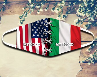 Italian Face Mask - Etsy