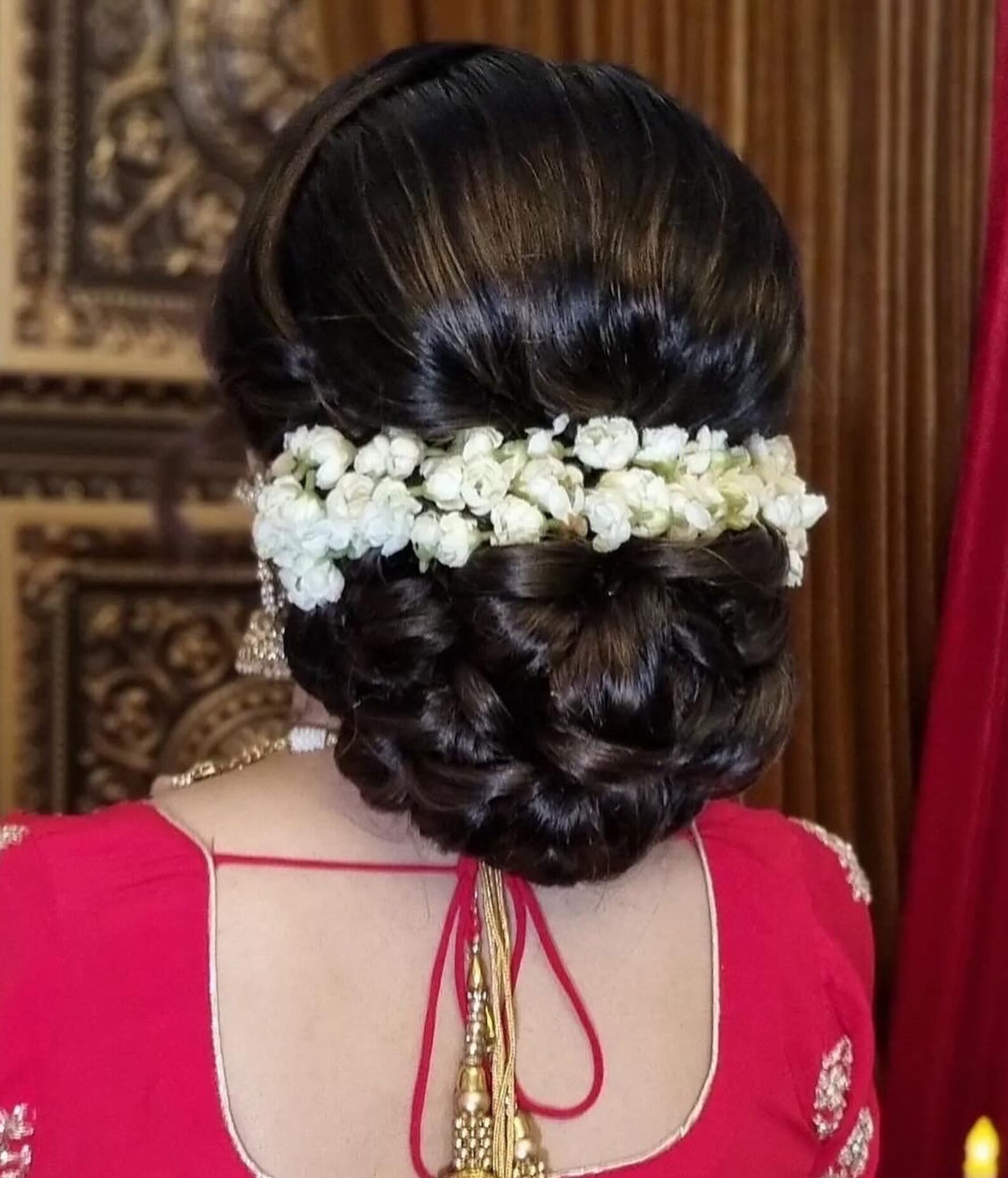 Jasmine Hairpiece, Hair Gajra, Floral Hairpiece, Flowers for Hair ...