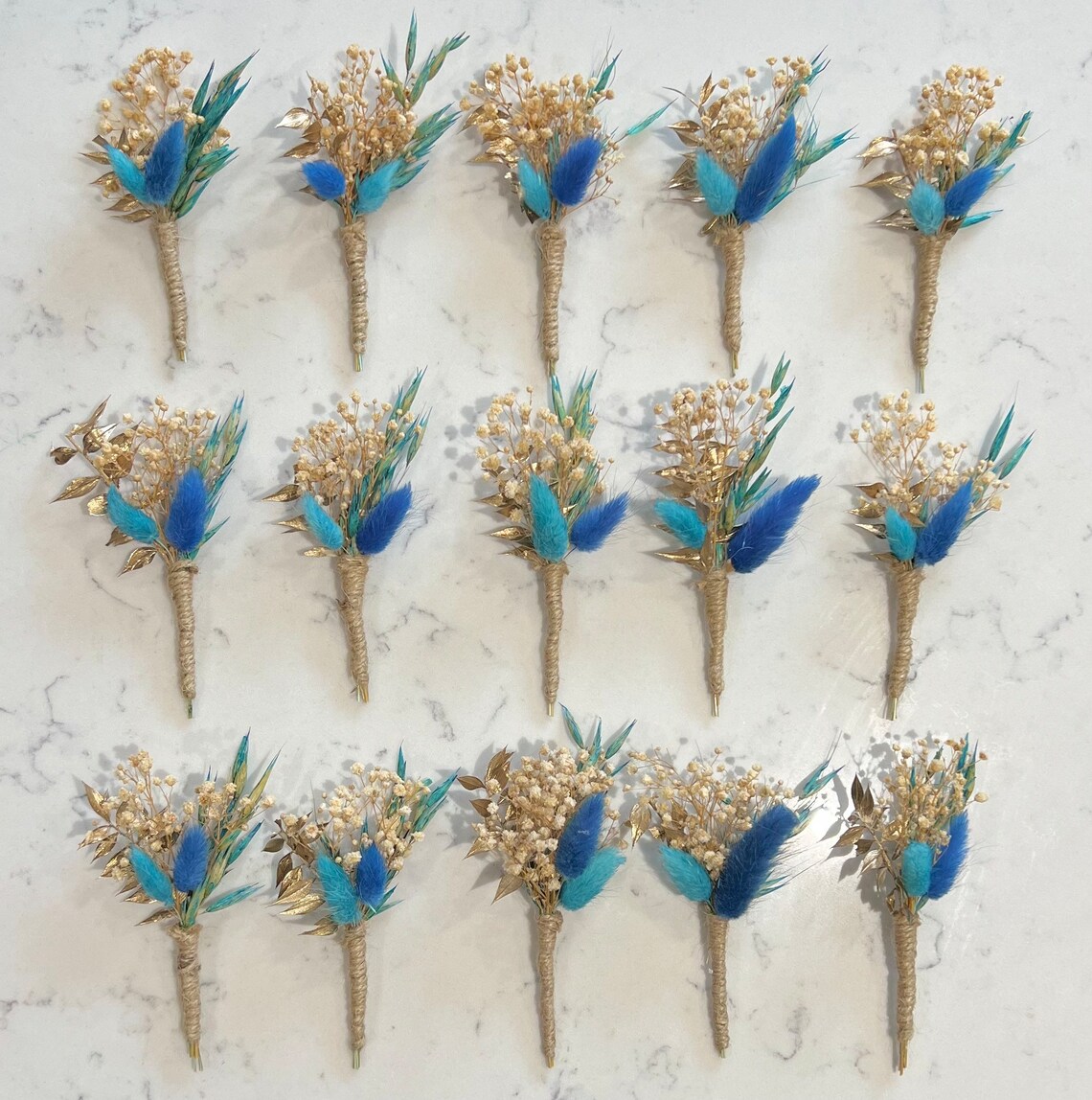 Dried Flower Buttonholes / Boutonnière / Boho Buttonhole / - Etsy
