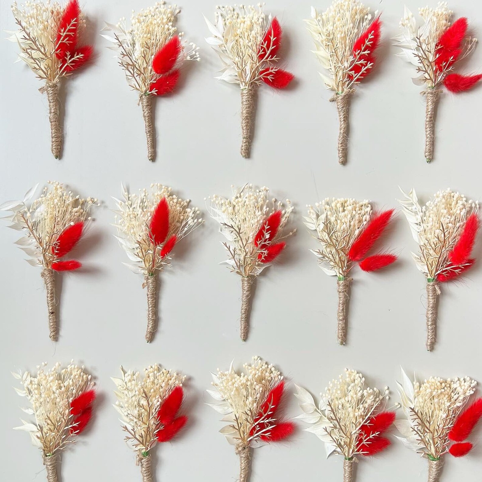Dried Flower Buttonholes / Boutonnière / Boho Buttonhole / - Etsy