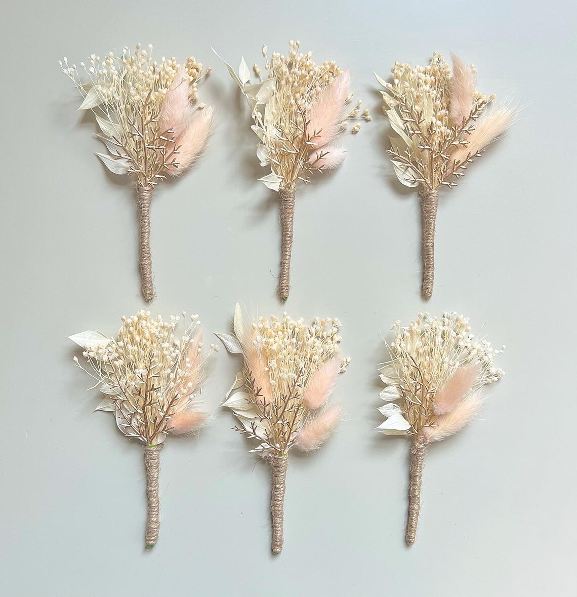 Dried Flower Buttonholes / Boutonnière / Boho Buttonhole / - Etsy