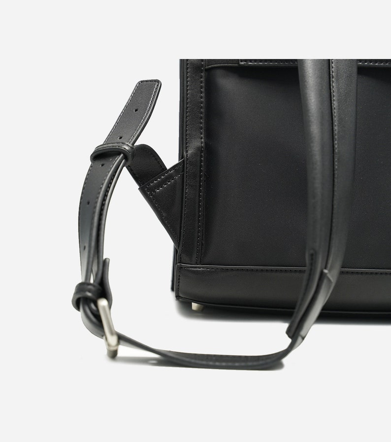 Japanese Randoseru Backpack in Black | Men 13" & 15" Laptop MacBook ...