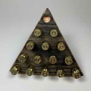 Triangle Peg Game - Stocking Stuffer - Man Cave - Last Man Standing ...