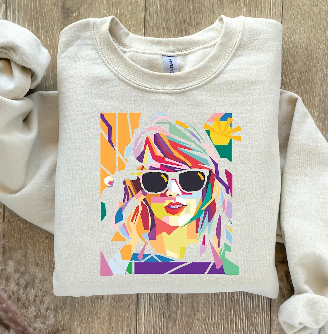 Swiftie Art Mosaic Sweatshirt ,little Swiftie Tshirt ,taylor Fan Gift ...