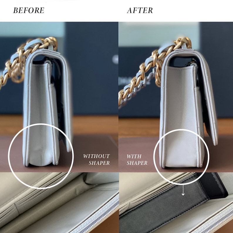 WOC Shaper With WINGS in Italian Leather! Chanel WOC Base Insert ...