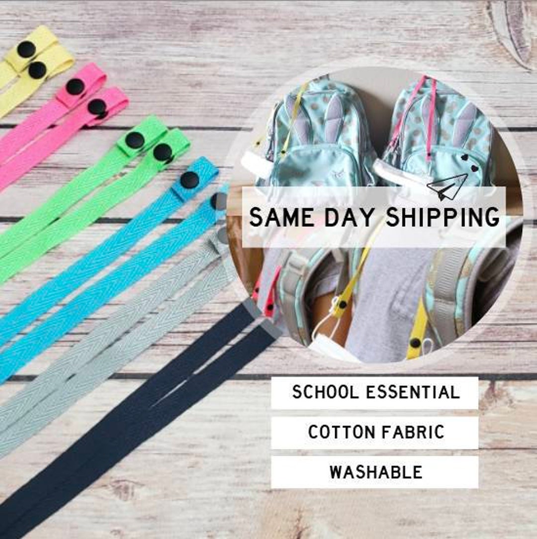 Set of 3, No Fraying, Washable Mask Lanyard, Necklace Made With High ...