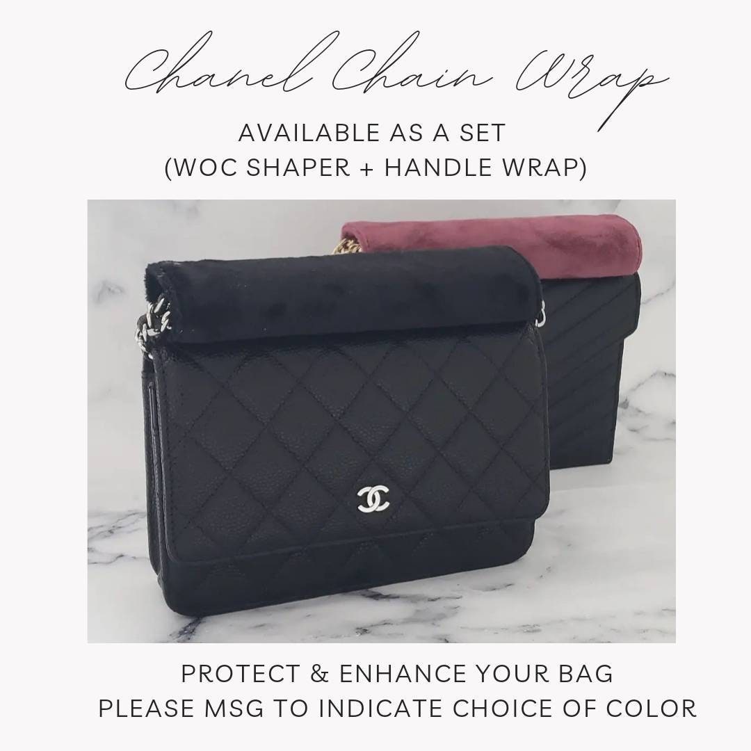 WOC Shaper in Full-grain Italian Leather! Chanel WOC Base Insert ...