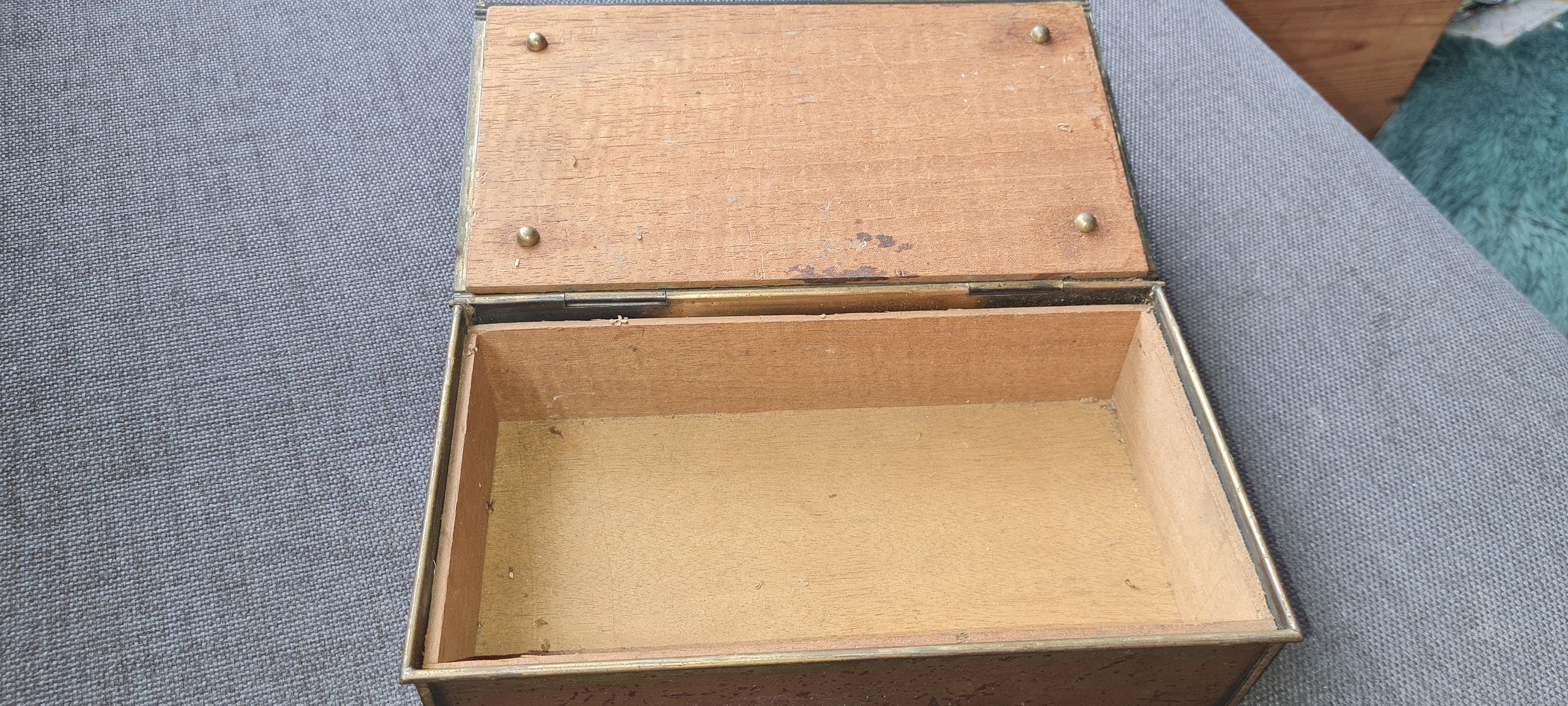 Carl Deffner Esslingen Box Art Nouveau Jugendstil Brass Box - Etsy