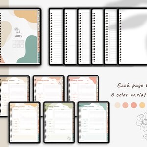 PASTEL Digital Planner, iPad Planner, Digital Planner, Goodnotes ...