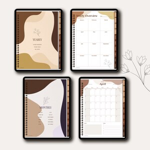 Boho Digital Planner, iPad Planner, Digital Planner, Goodnotes Planner ...