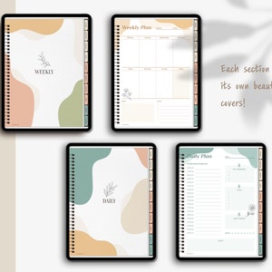 PASTEL Digital Planner, iPad Planner, Digital Planner, Goodnotes ...