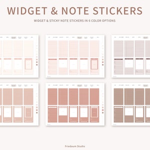 Digital Stickers Set | Pink Edition | Essentials Digital Planner ...