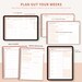 UNDATED Digital Planner, Lovely Pink Life Planner, iPad Notability ...
