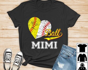Baseball Mimi Shirt | Etsy