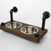 Wall Mounted Dog Bowl/ Pet Feeder - Etsy